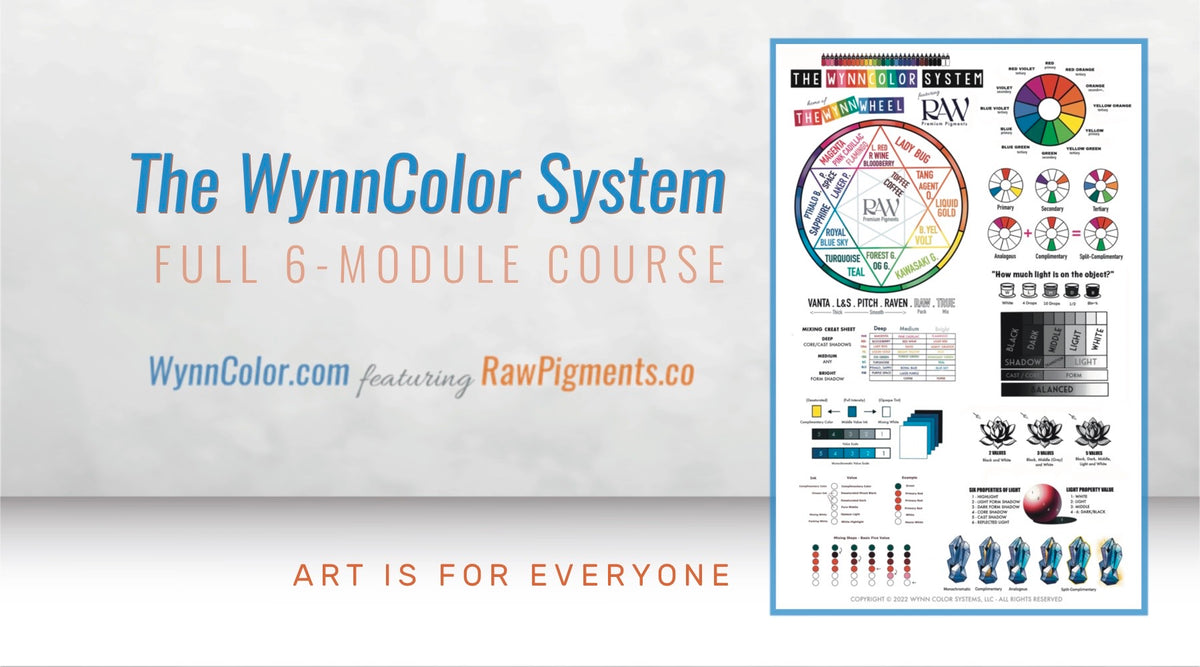 03 - Introducing the Wynn Color System – Raw Pigments