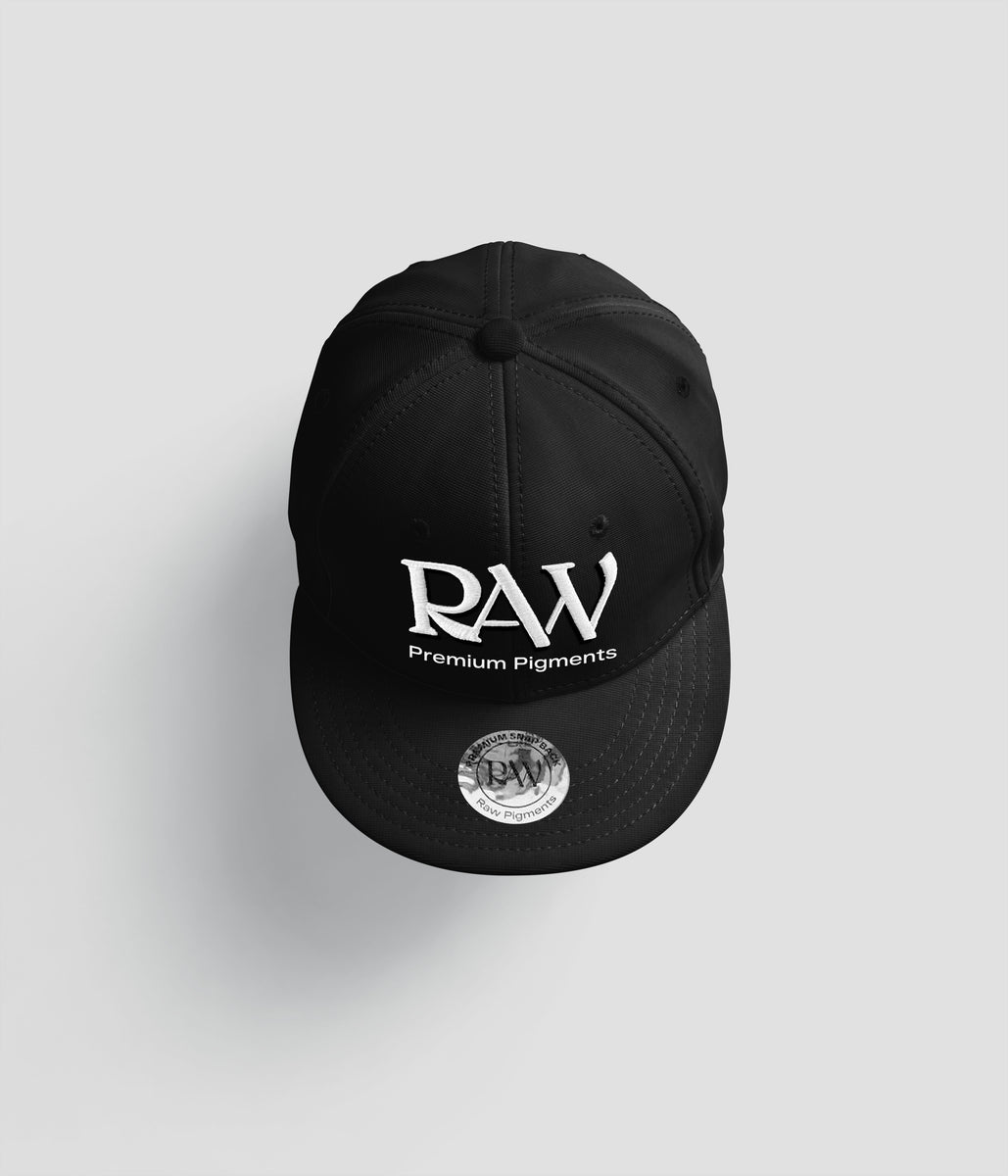 RAW Snapback Hat Black – Raw Pigments